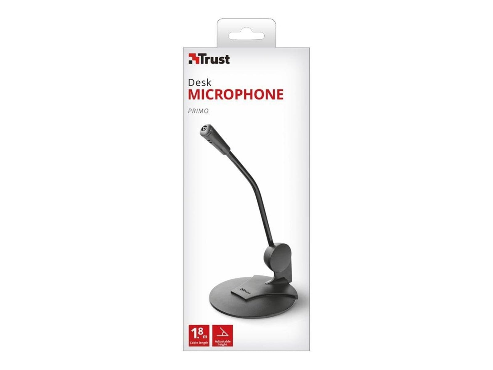 Trust Primo Desk Microphone for PC and laptop Mikrofon | Billig