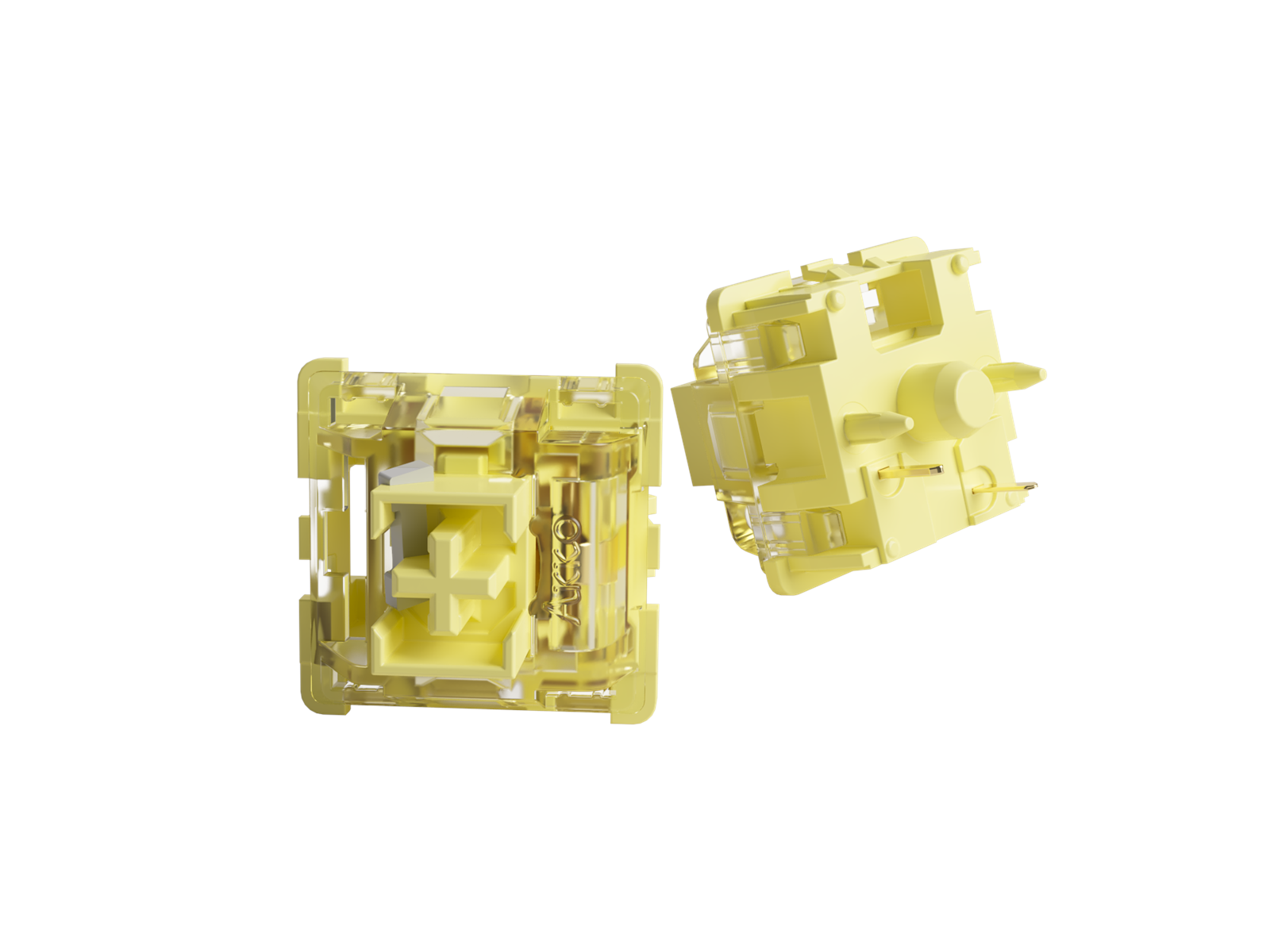 Akkogear Switch pakke Akko V3 Creamy Yellow Pro - Linear switch - Pakke ...