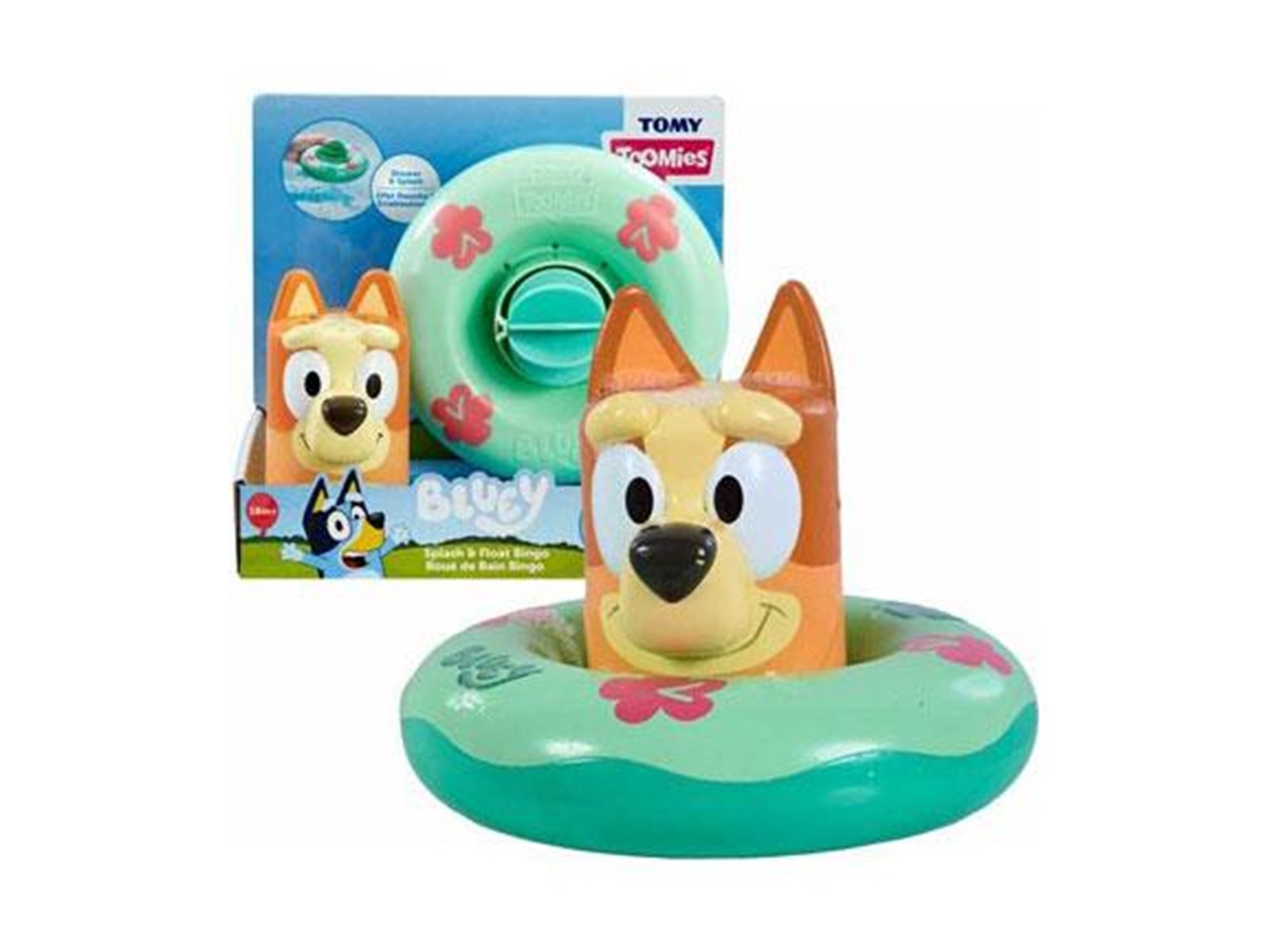 Bluey Splash and Float Bingo Play Figure Bath Toy | Billig