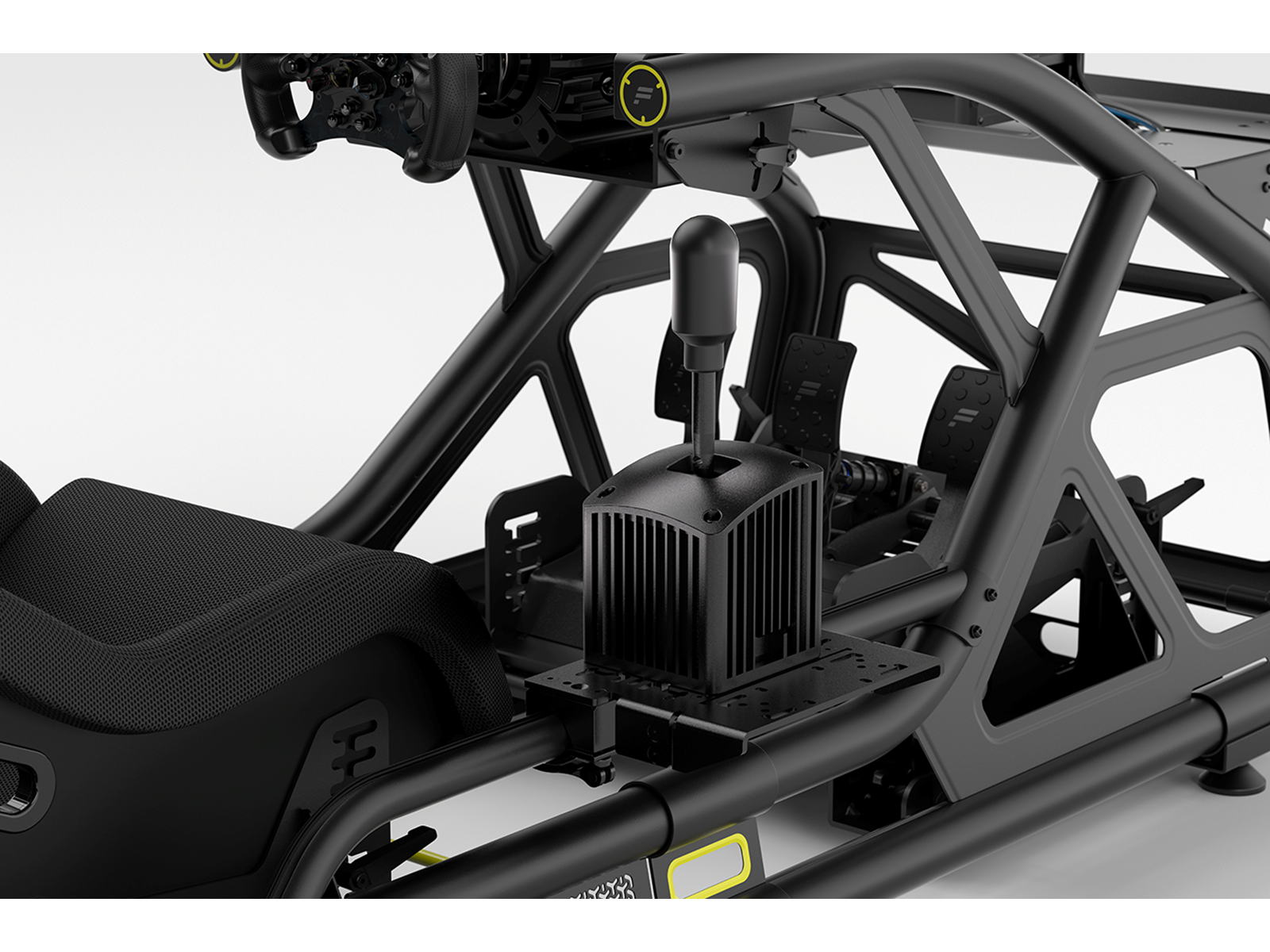 Fanatec ClubSport GT Cockpit Shifter Mount - Black (Left Side) Sim ...