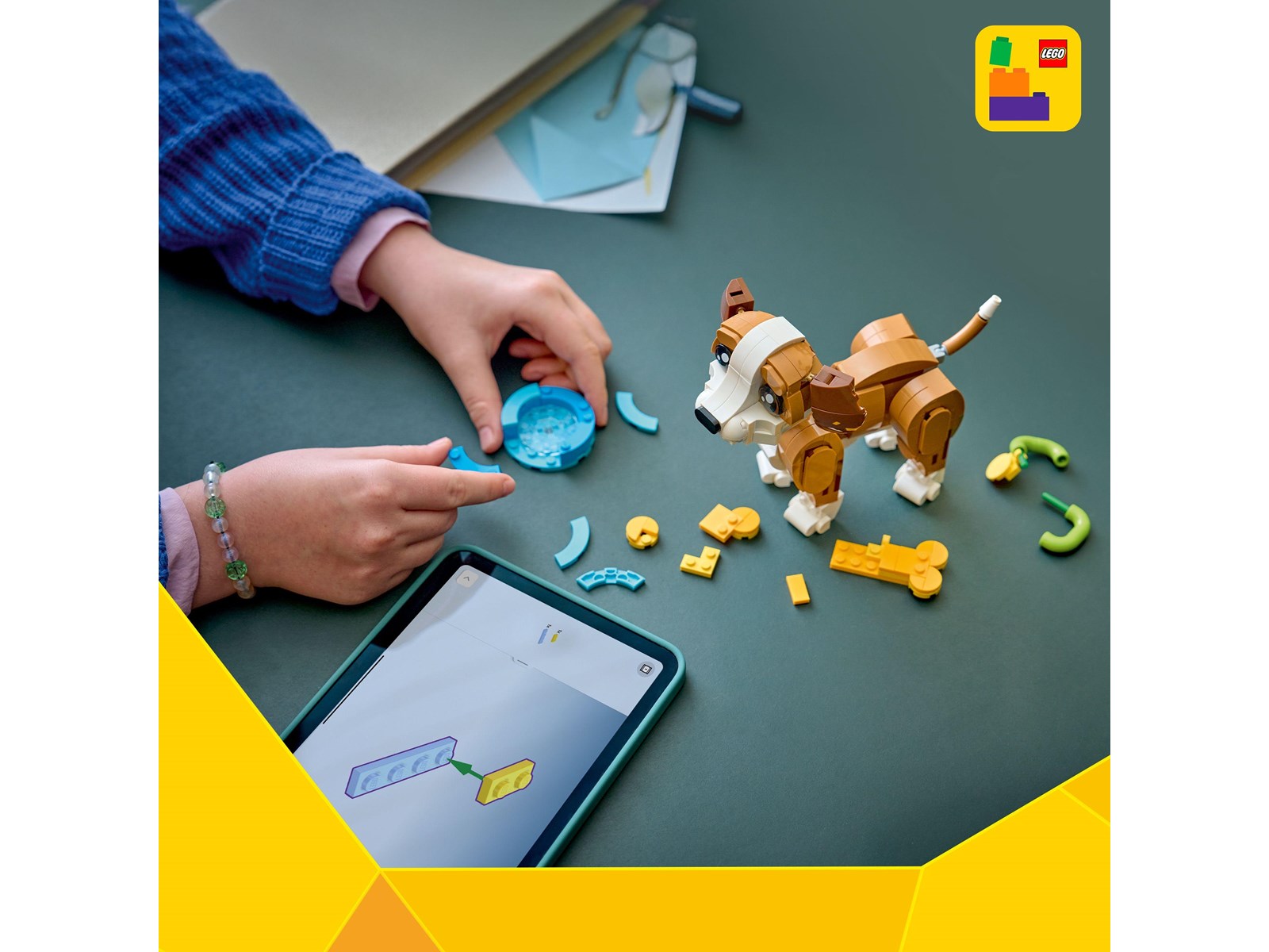 LEGO Creator 31382 Søde dyr: Legesyg hundehvalp | På lager | Billig