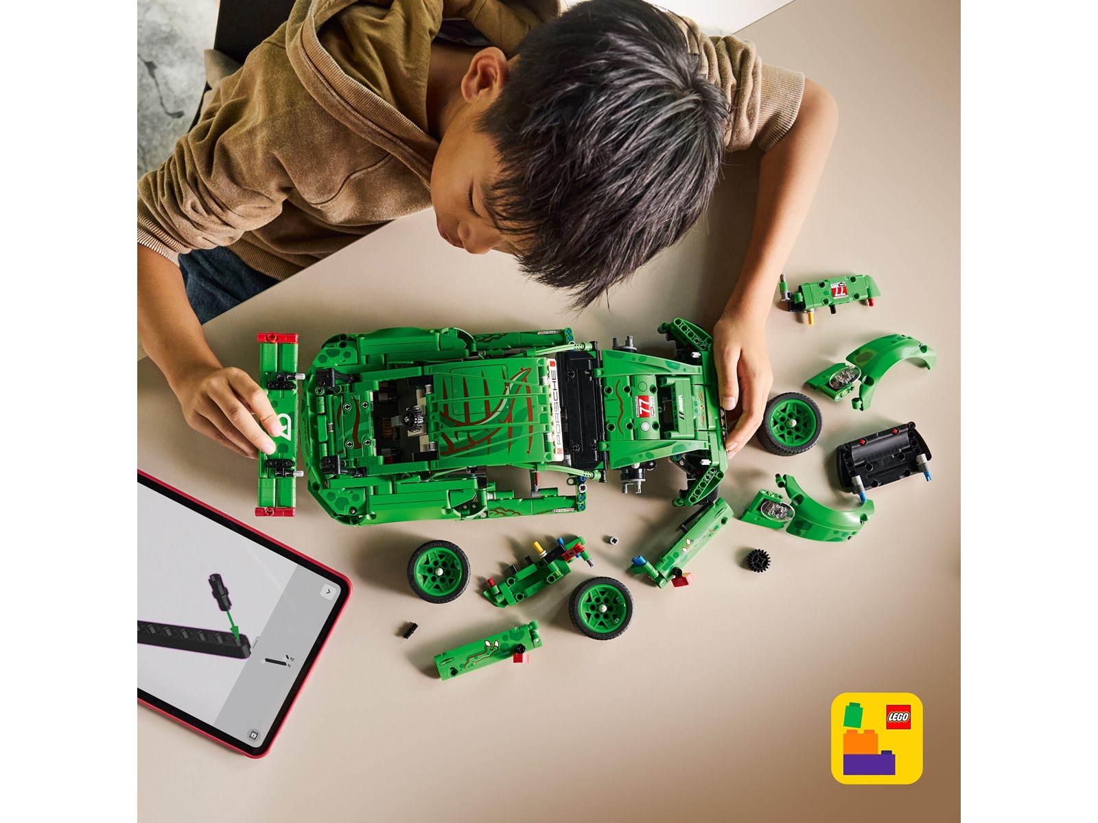 LEGO Technic 42224 Porsche 911 GT3 R REXY AO Racing-racerbil | Billig