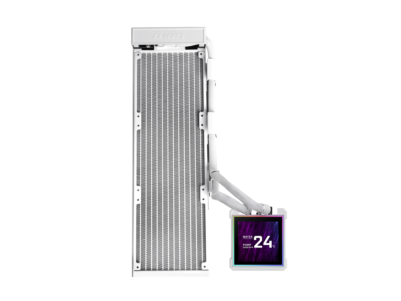 Lian Li Hydroshift II LCD-S 360N fanless - CPU Vandkøling - Max 28 dBA