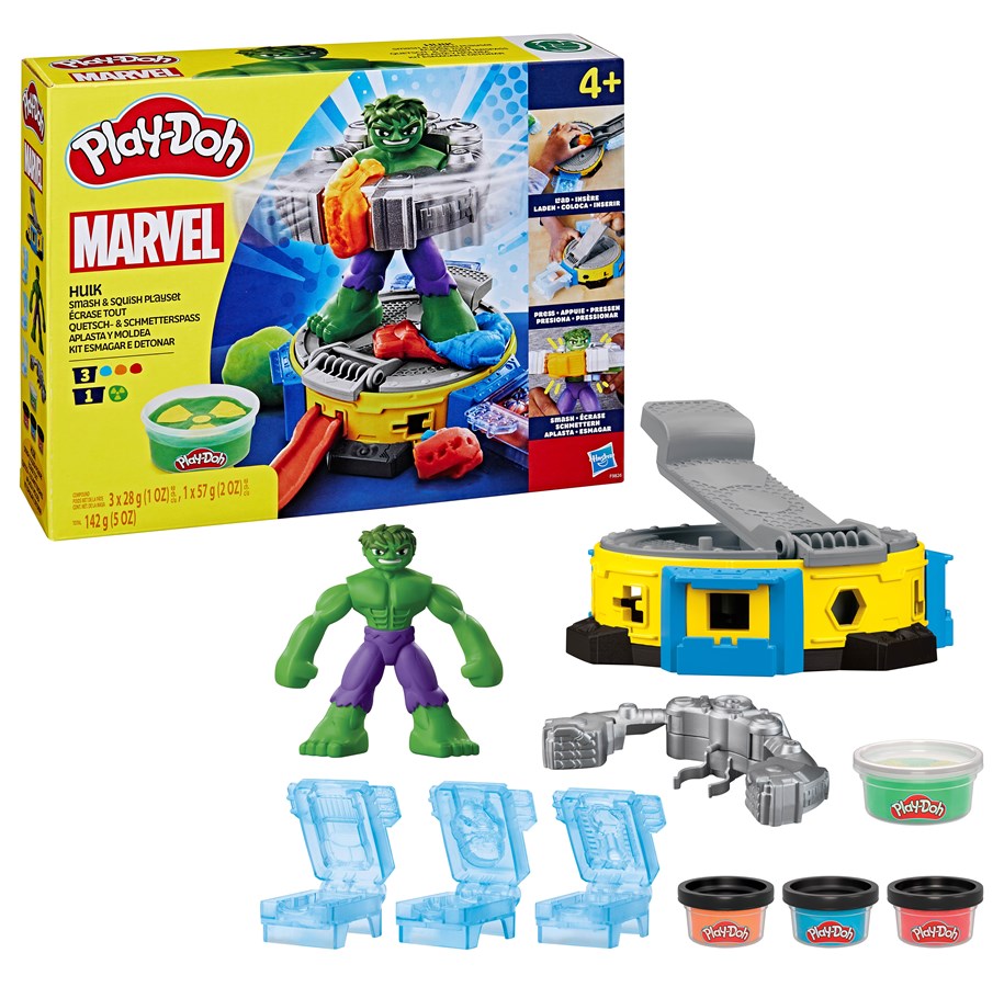 Hasbro Play-Doh Marvel Hulk Smash & Squish Playset | Billig