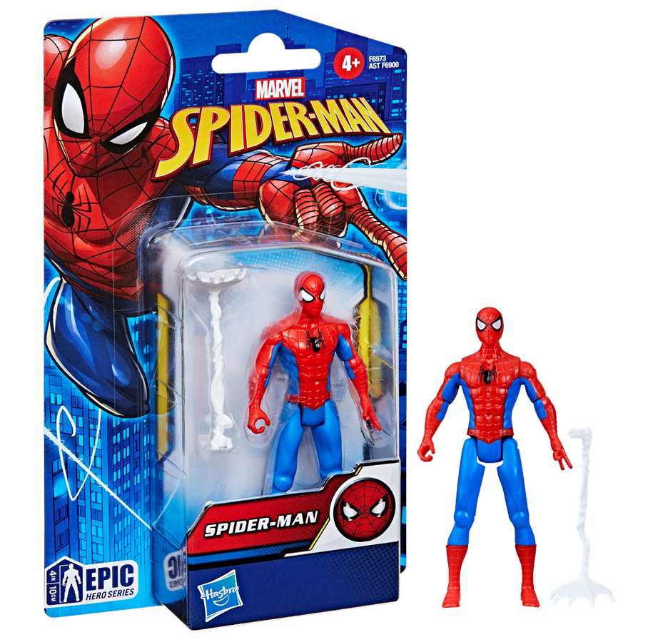 Marvel Spider-Man Epic Hero Series Spider-Man Action Figure 10 cm