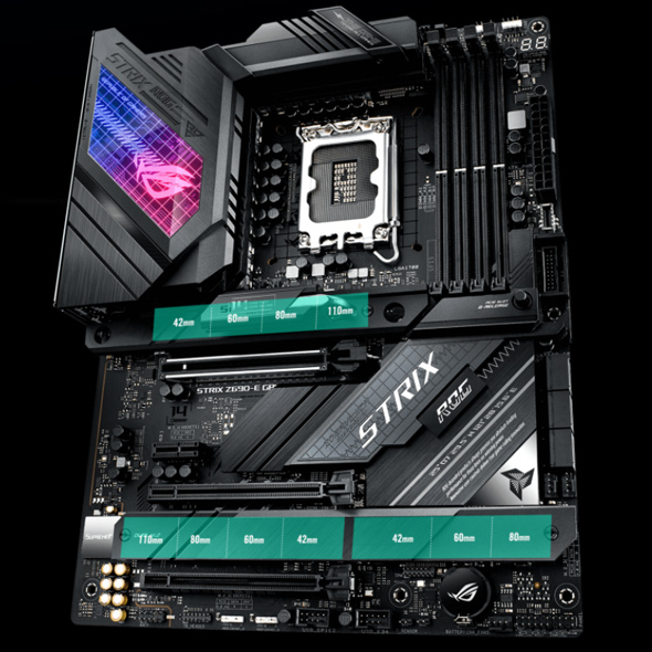 ASUS ROG STRIX Z690-E GAMING WIFI Bundkort - Intel Z690 - Intel LGA1700 ...